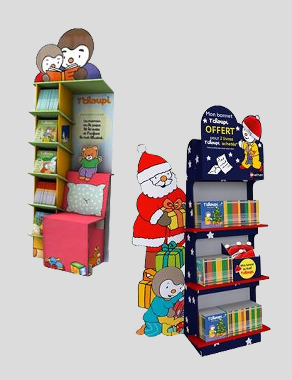 PLV Livre Enfant T'Choupi - Yonne Conditionnement